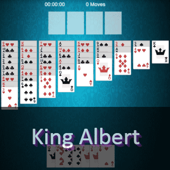 Play King Albert Solitaire Online