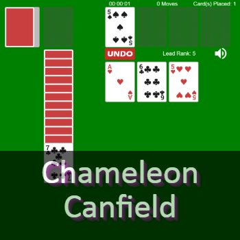 Play Chameleon Solitaire Card Game Online