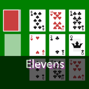 Play Elevens Solitaire Online
