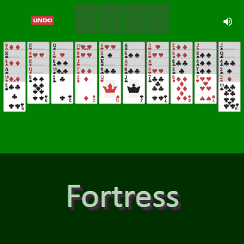 Play Fortress Solitaire Card Game Online