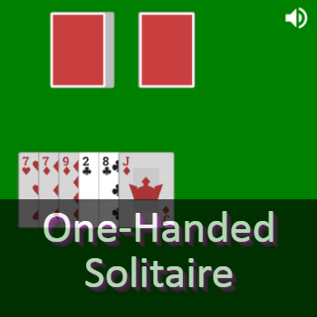 Play One-Handed Solitaire Card Game Online