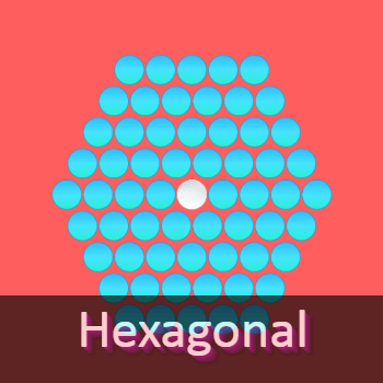 Play Hexagonal Peg Solitaire Puzzle Game Online