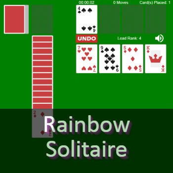 Play Rainbow Canfield Solitaire Card Game Online