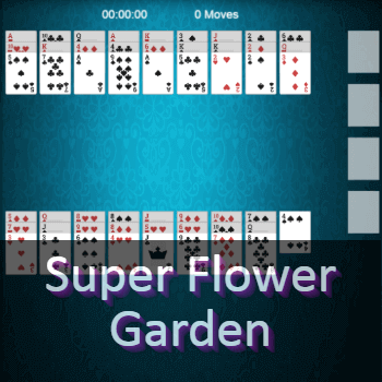Play Super Flower Garden Solitaire Online